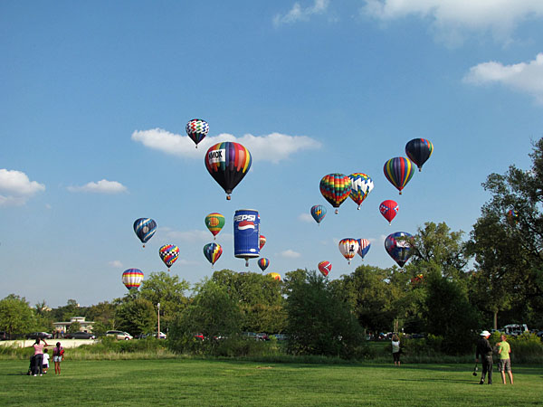 Forest Park Balloon Race | RegenAxe