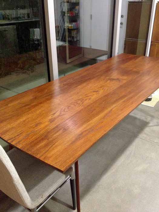 New Dining Table – Top View | RegenAxe