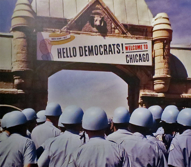 The Chicago Police Welcomes the 1968 Democratic Convention | RegenAxe