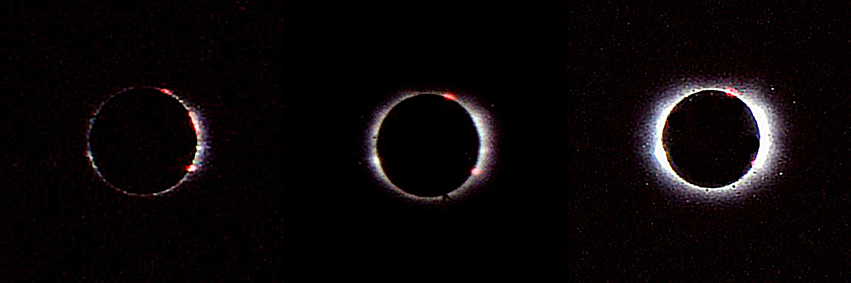 Eclipse Pics with Different Exposure Settings | RegenAxe