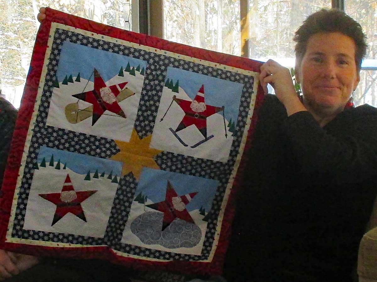 Star Santa Quilt | RegenAxe