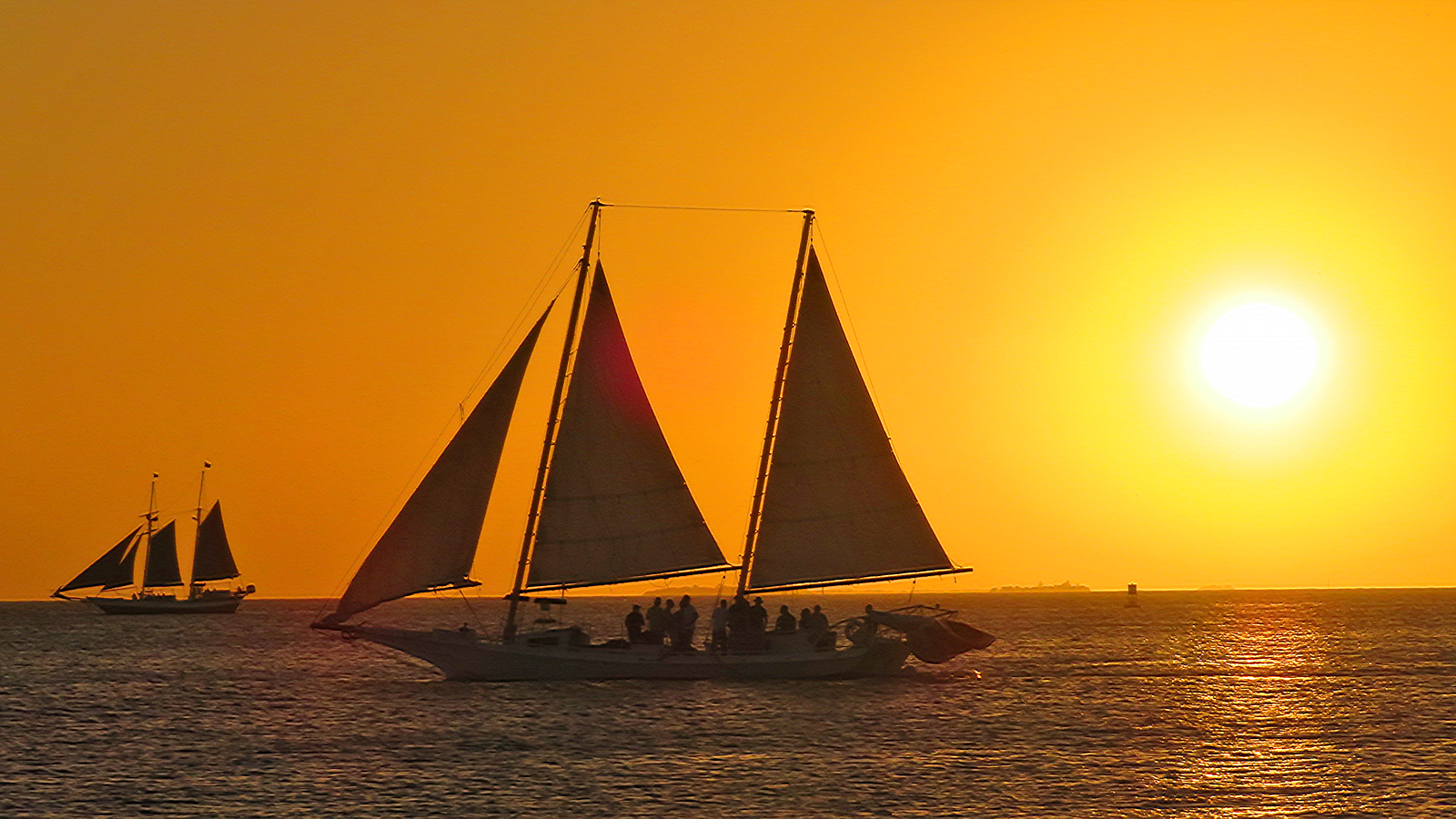 Sailboats at Sunset | RegenAxe