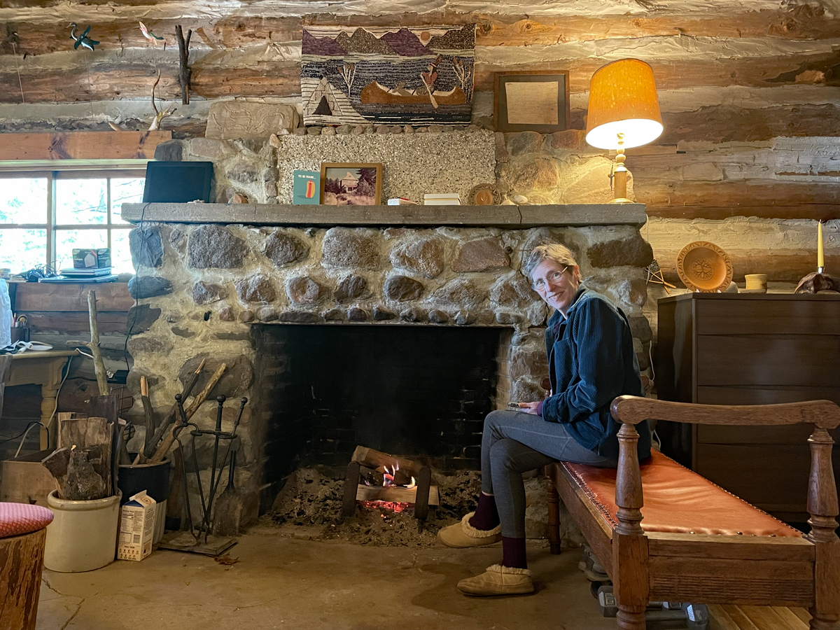 Anne In Front of the Fire | RegenAxe