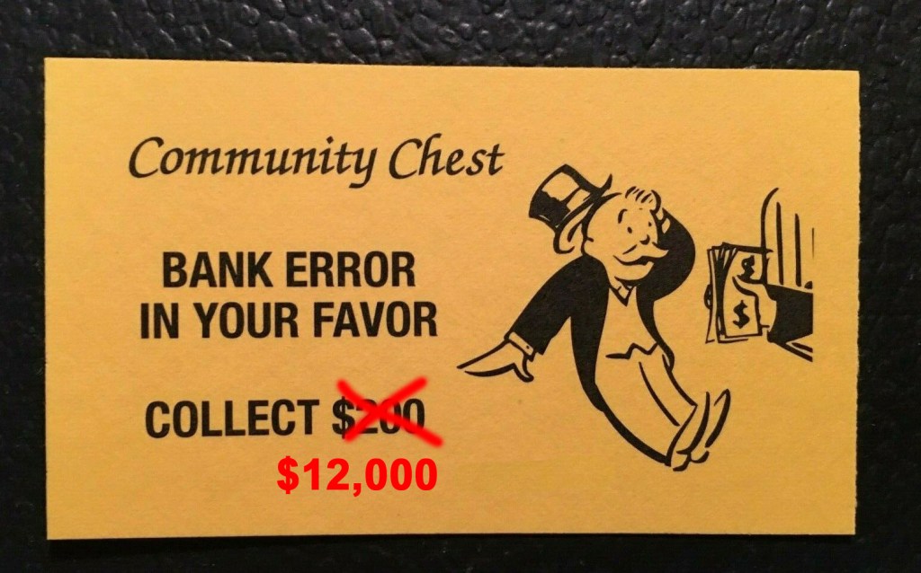 Bank Error in Your Favor | RegenAxe