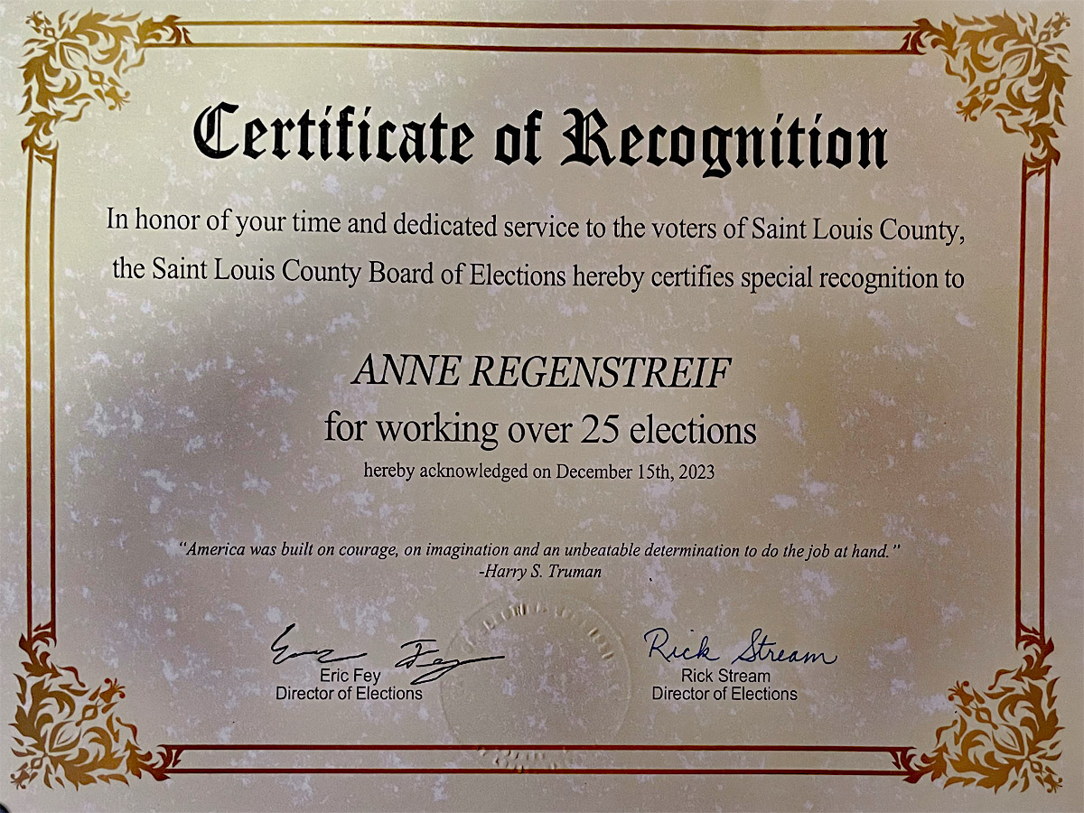 Certificate of Recognition | RegenAxe