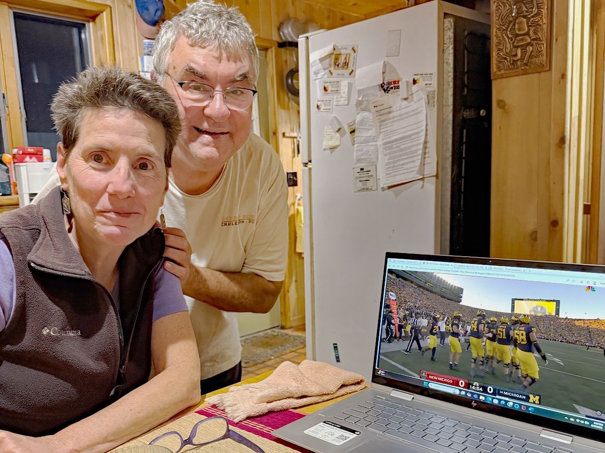 Watching Jane Watch the Big Game | RegenAxe