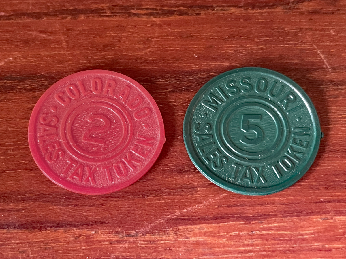 Depression Era State Sales Tax Tokens | RegenAxe